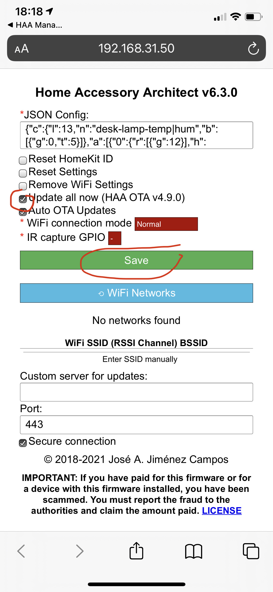 HAA Manager · Issue #1471 · RavenSystem/esp-homekit-devices · GitHub