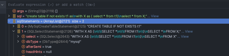 SQL解析错误: CREATE TABLE AS WITH SELECT 语法 | durid 1.2.18 ｜db.mysql · Issue #5421 · alibaba/druid ...