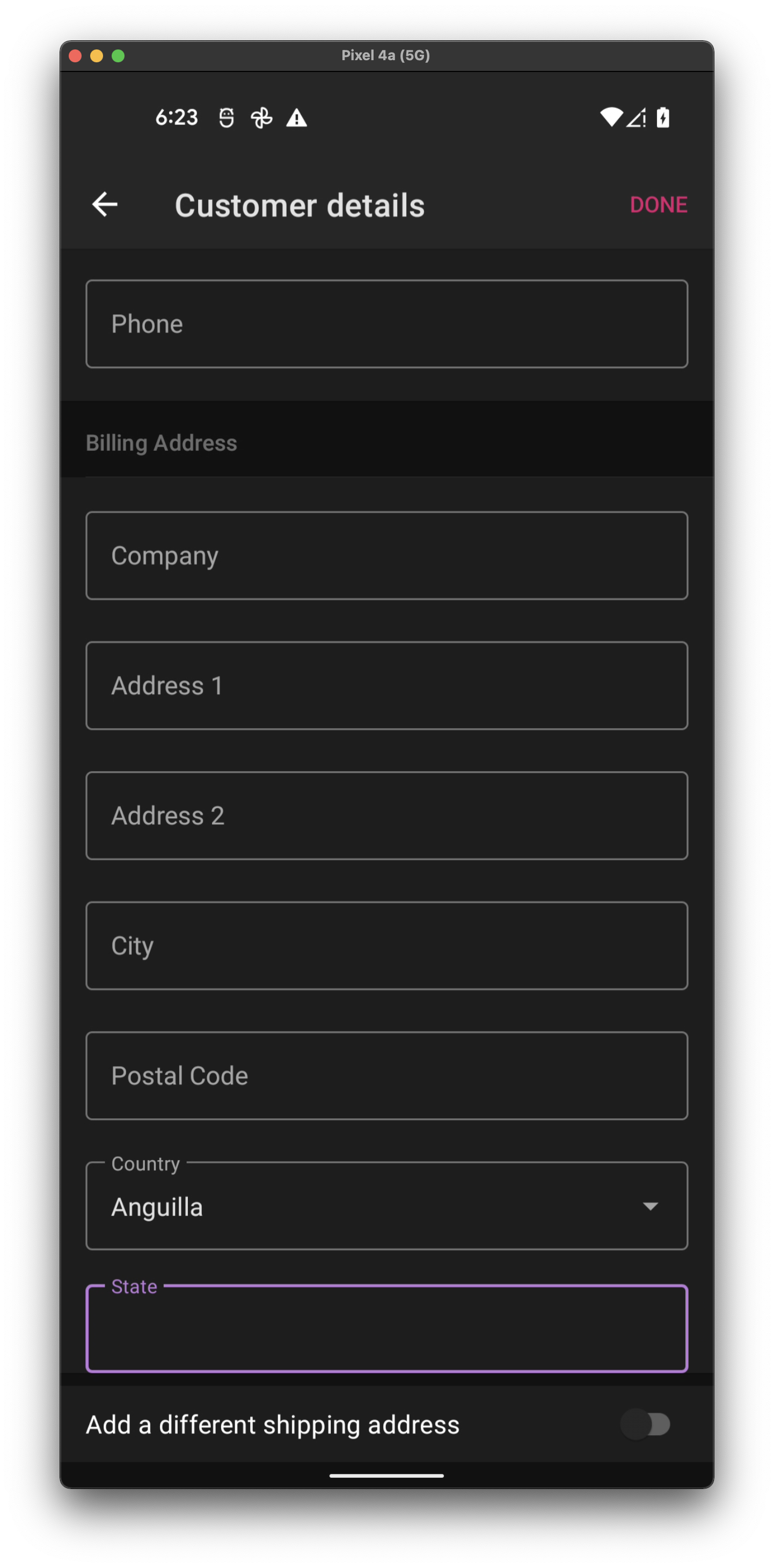 [order Creation] State Input Field Has No Bottom Margin · Issue 6042 · Woocommerce Woocommerce