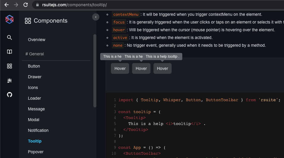 delayOpen bug for Whisper Tooltips · Issue #3358 · rsuite/rsuite · GitHub