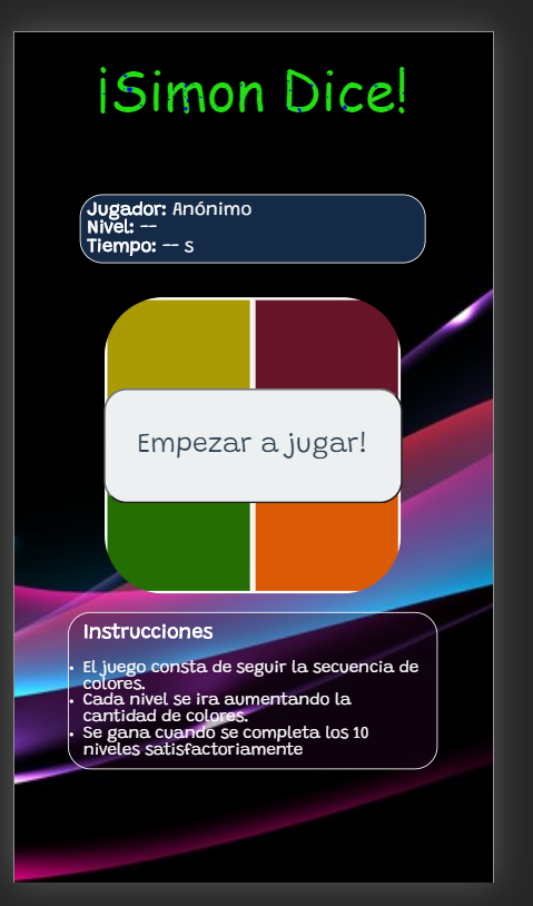 Github Roxanaisadora Juego Simondice Simón Dice Is An Entertaining