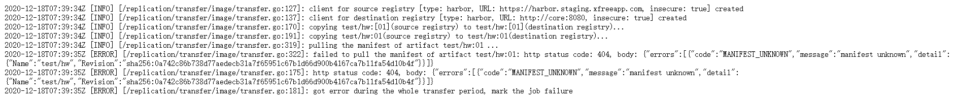 cannot pull image, and cannot replication repo · Issue #13807 · goharbor/harbor · GitHub