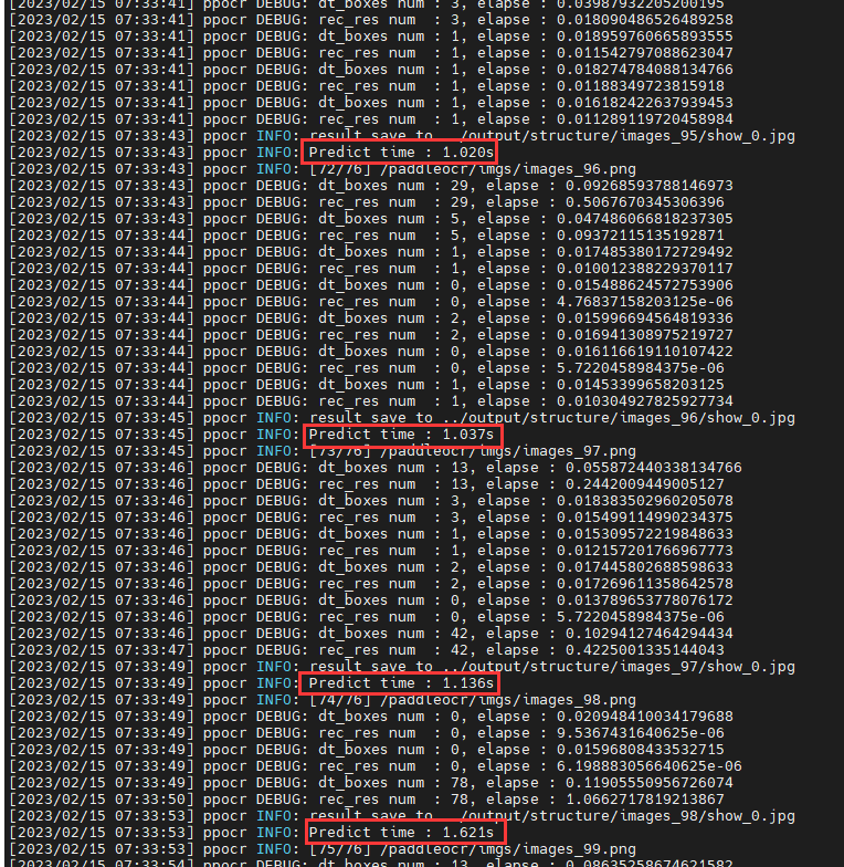 为什么版面分析ocr预测，c Inference要比python Inference慢呢？ · Issue 9090 · Paddlepaddlepaddleocr · Github 