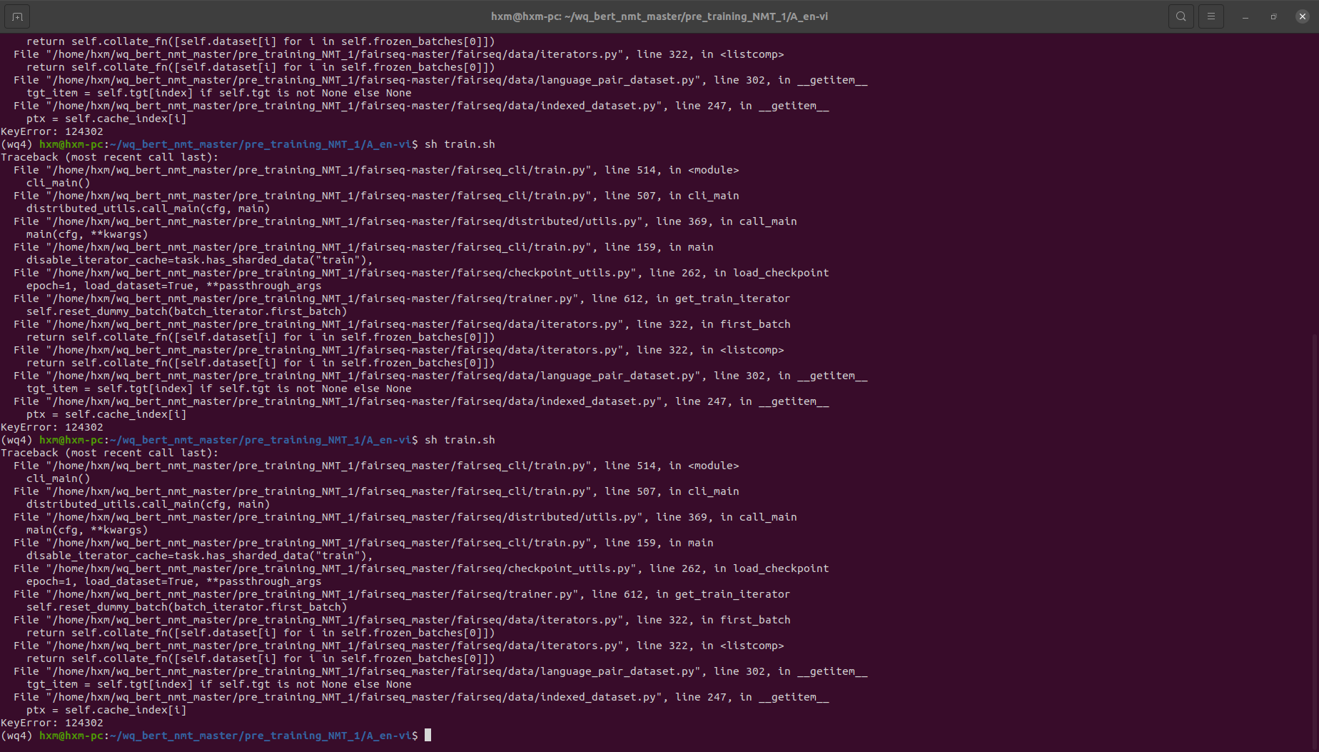 How to train a vanilla NMT model using Fairseq · Issue #63 · bert-nmt/bert-nmt · GitHub