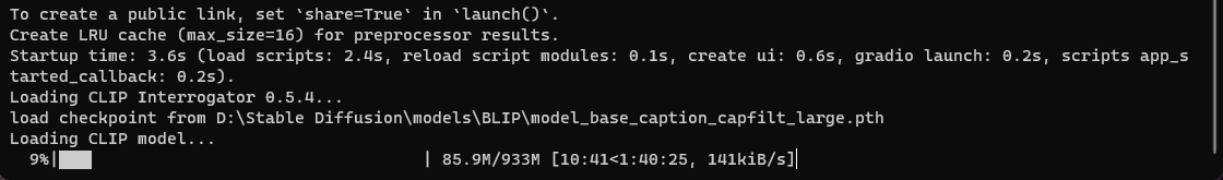 load checkpoint from BLIP/model_base_caption_capfilt_large.pth is so slow · AUTOMATIC1111 stable ...