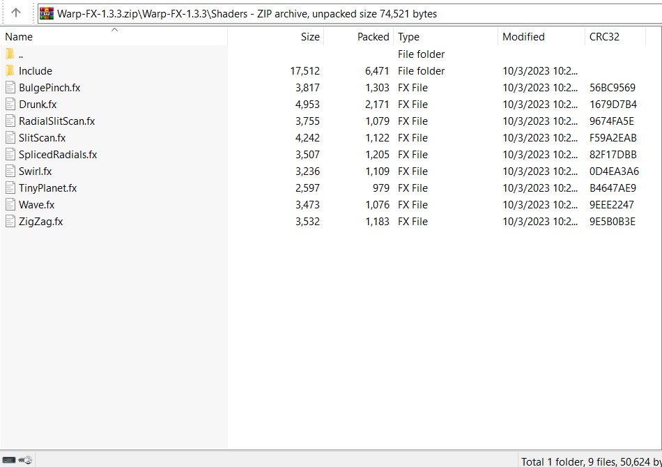 GitHub - Radegast-FFXIV/Warp-FX: Shaders that in no way make your game ...