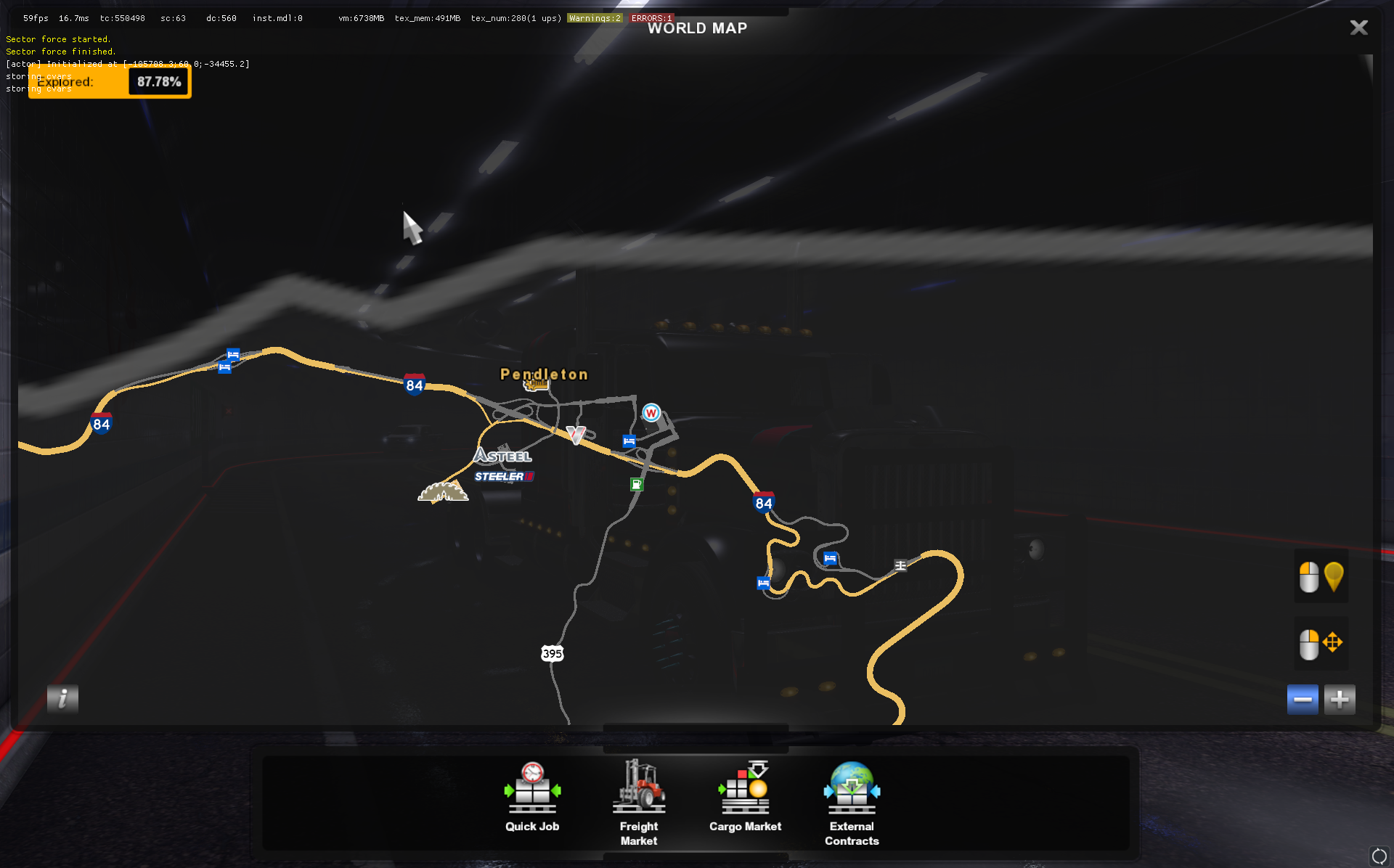 Some hidden roads are showed in ATS - Oregon · Issue #4 · dariowouters ...