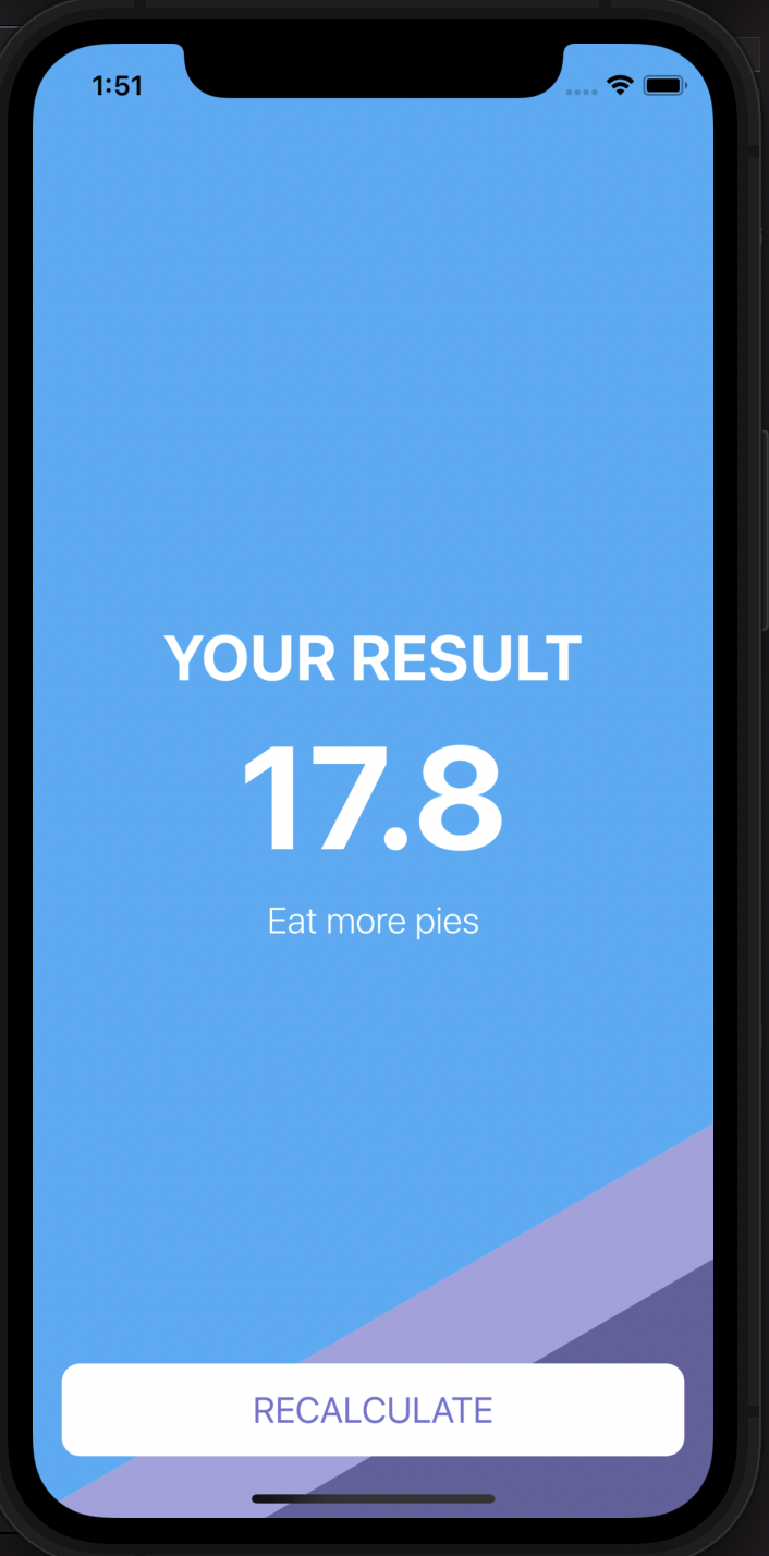 GitHub - anhduy1202/BMI-Calculator: Simple Swift calculator app to learn more about multi-screen ...