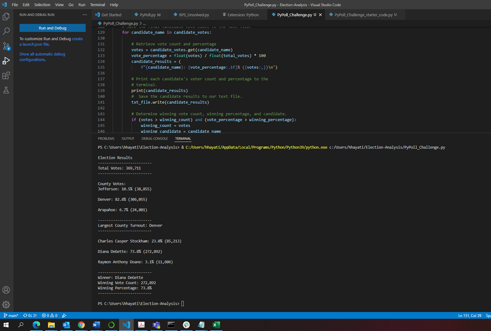 GitHub - hhayati/Election-Analysis
