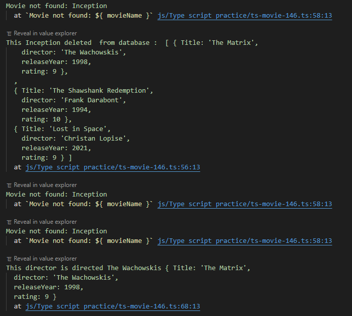 Typescript Movies Interface Objects For Loop · Akash Coded Angular · Discussion 146 · Github 