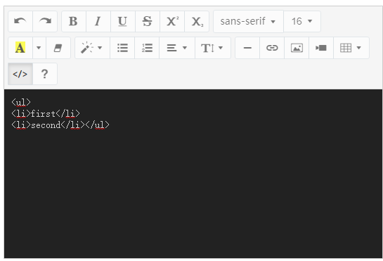 [bug] Sometimes indent for unordered list don't work. · Issue #3813 · summernote/summernote · GitHub