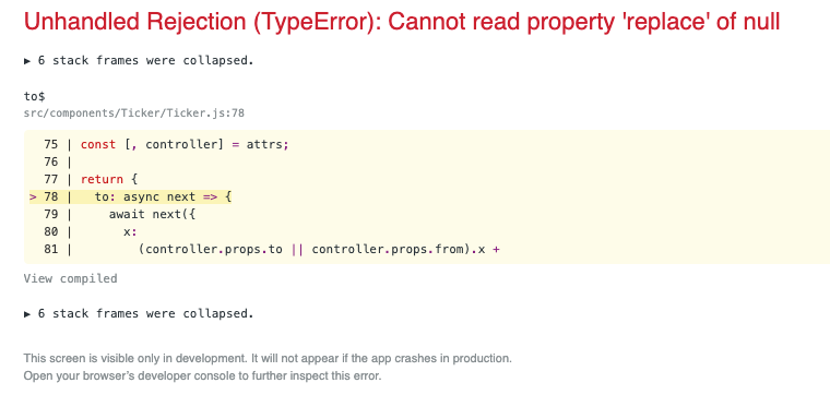 Unexplained exception when changing third-party styles · Issue #939 · pmndrs/react-spring · GitHub