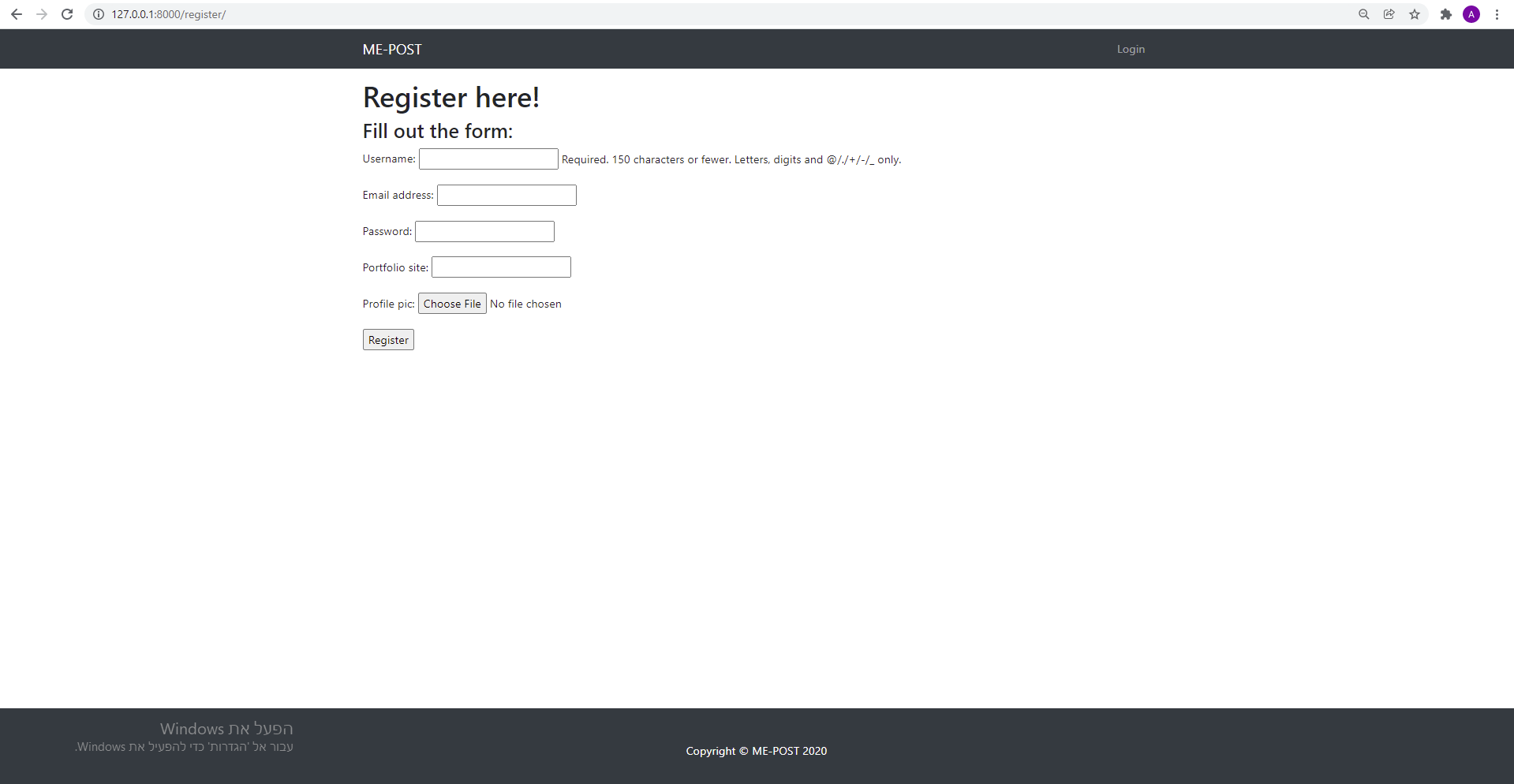 GitHub - amitlus/My-First-Coding-Project-Django-Posts-Blog: Had trouble with the previous one ...