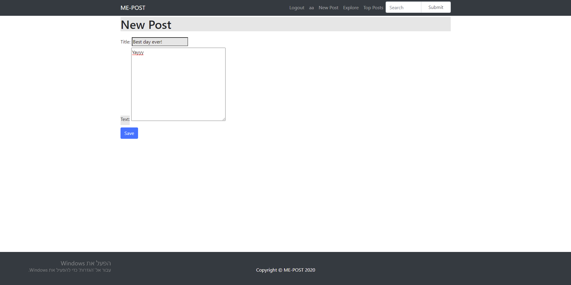 GitHub - amitlus/My-First-Coding-Project-Django-Posts-Blog: Had trouble with the previous one ...