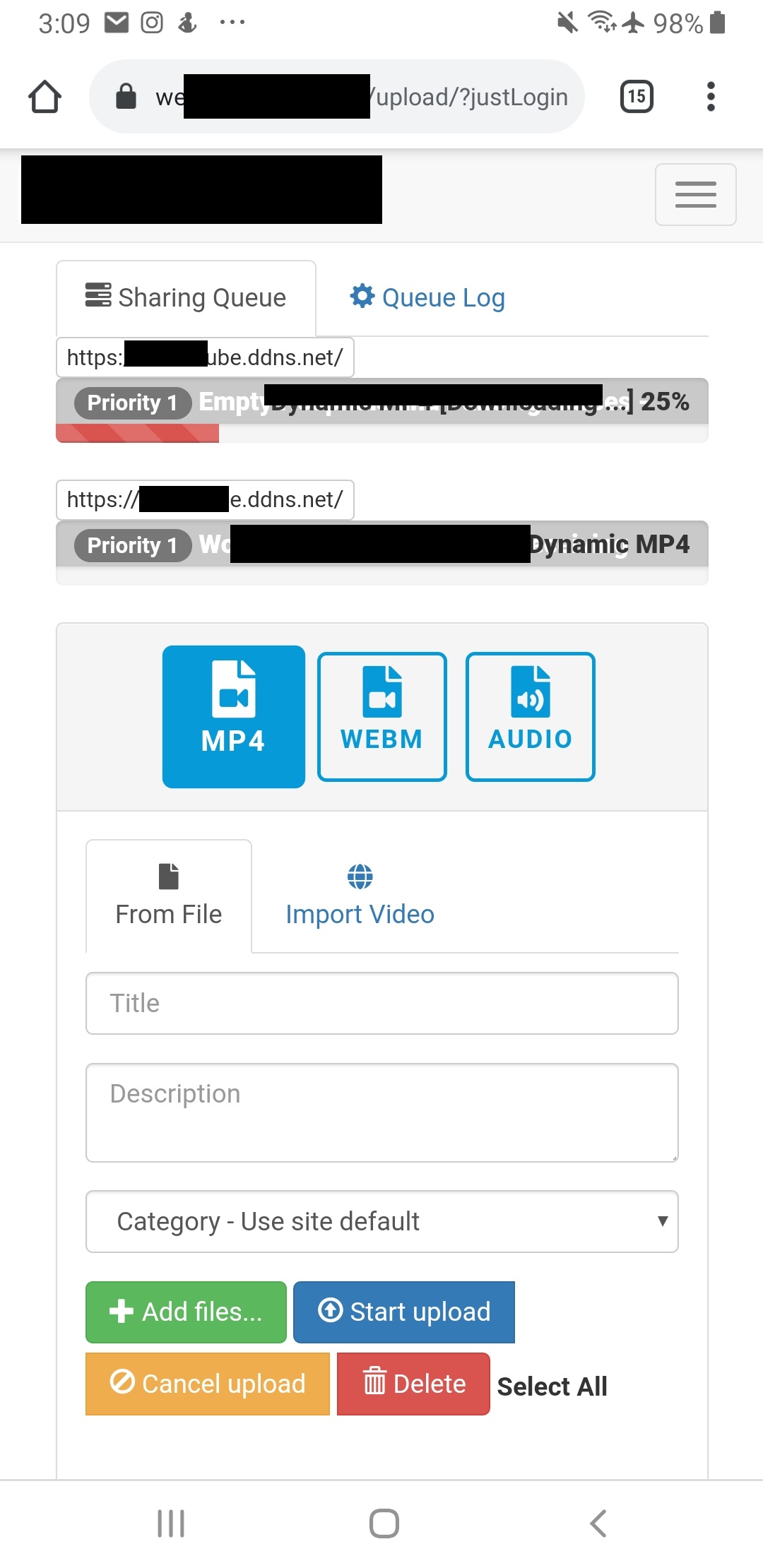 How Can I Stop Users From Seeing Each Other's Upload Queue? (This Should Be Off By Default ...