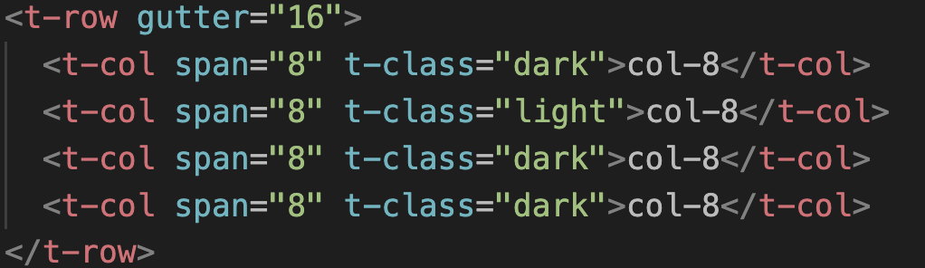 [t-row] t-row的flex属性没有wrap属性，导致不换行 · Issue #1964 · Tencent/tdesign-miniprogram · GitHub