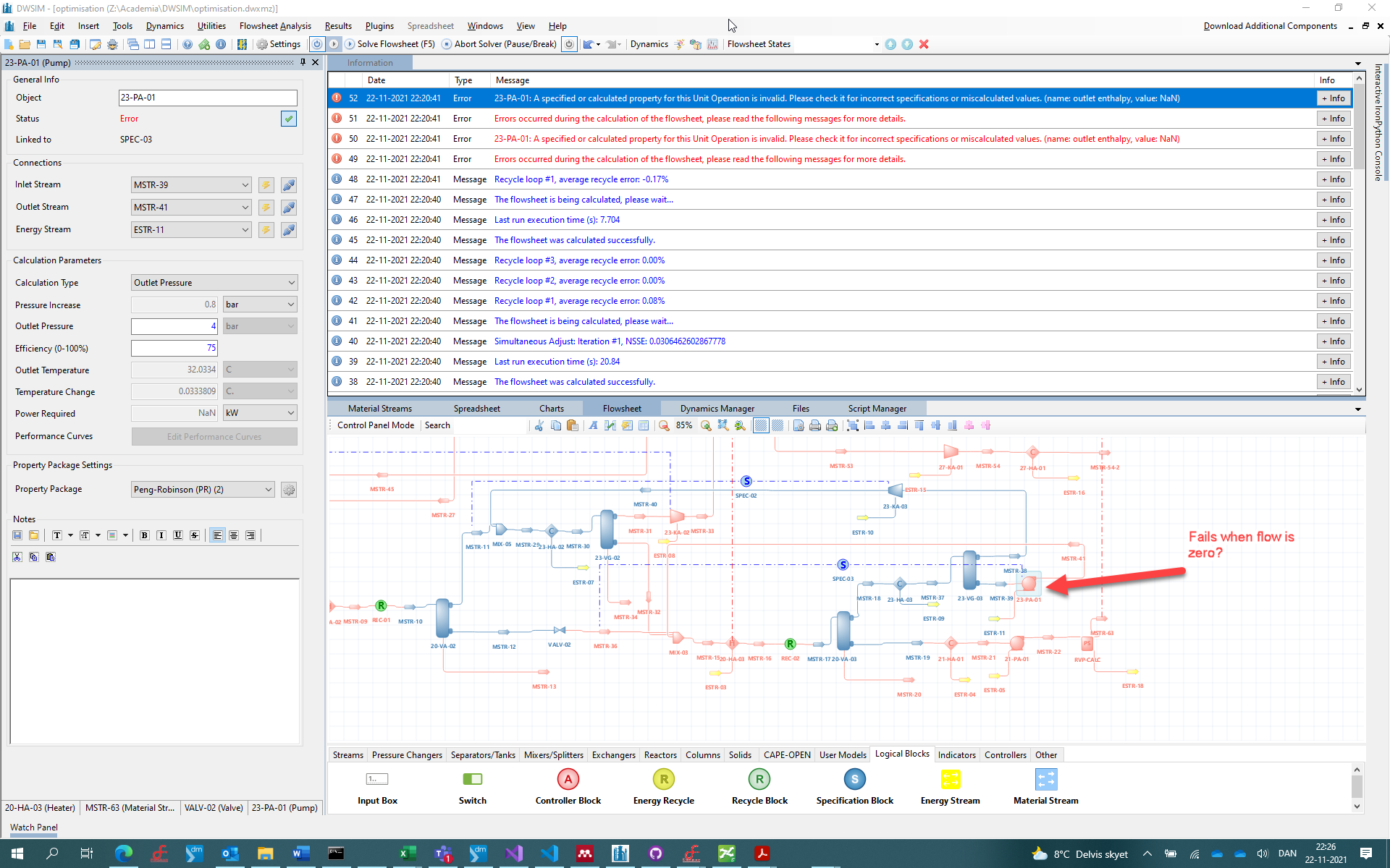 Pump [Bug] · Issue #234 · DanWBR/dwsim · GitHub