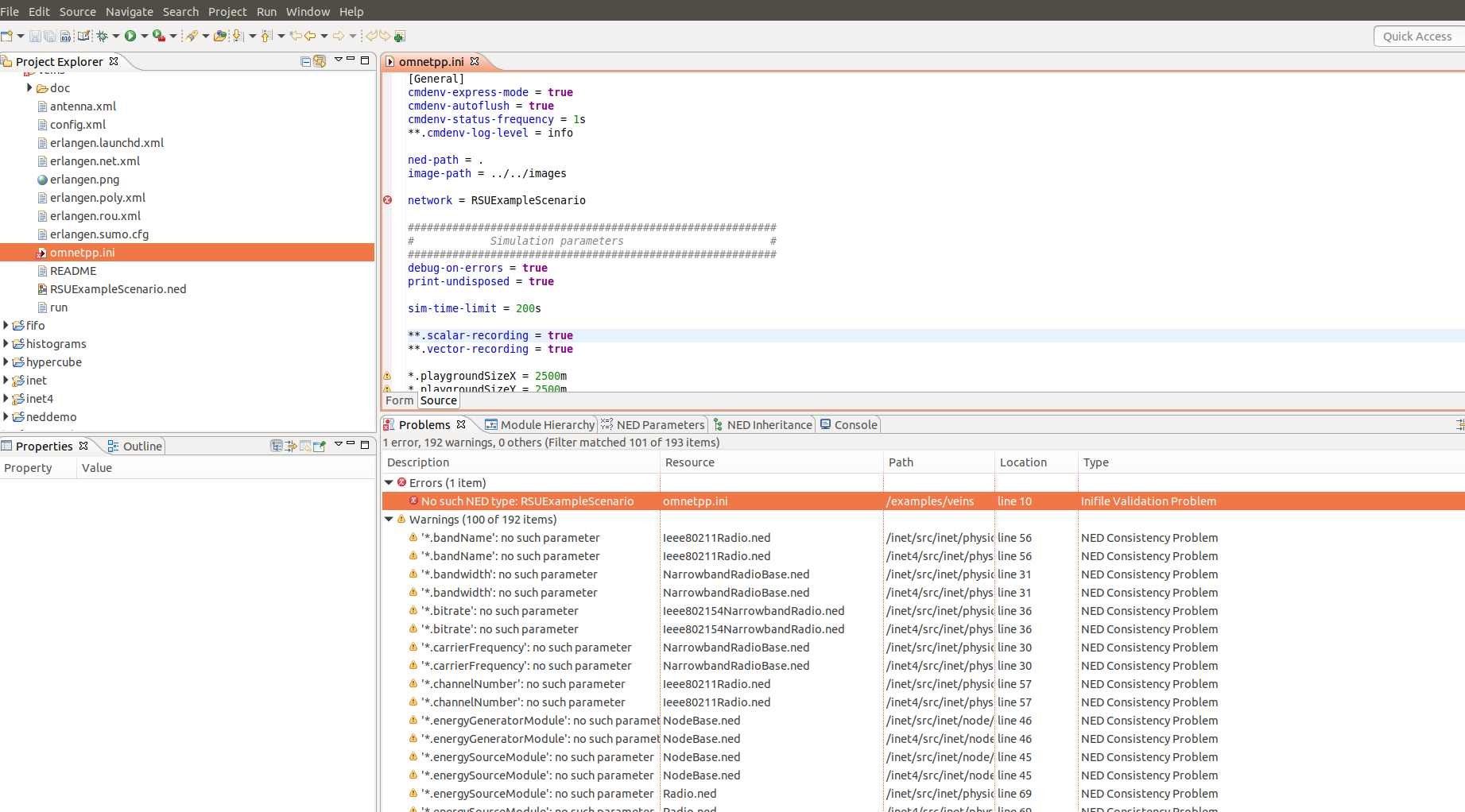 No such NED type *ini*file Validation Problem · Issue #493 · inet-framework/inet · GitHub