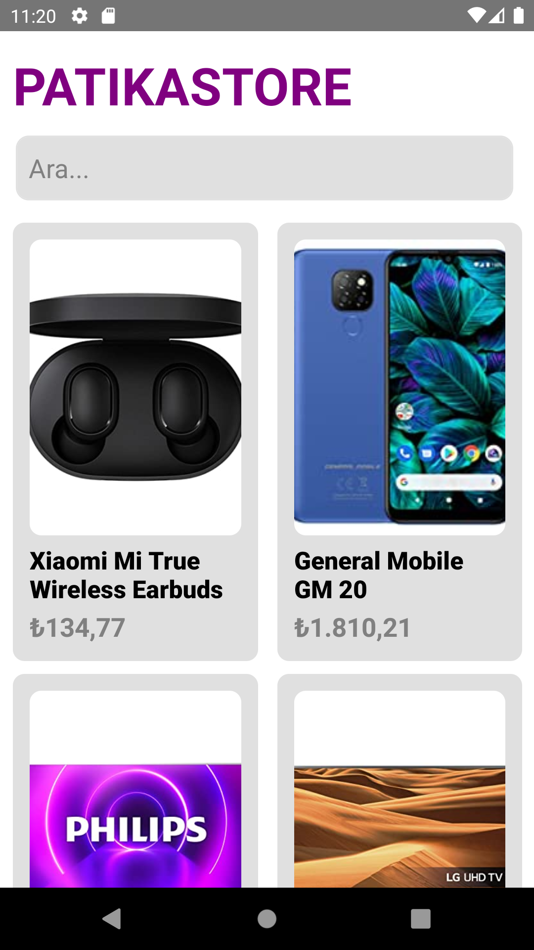 GitHub - sumeyye-sahin/patikaStore