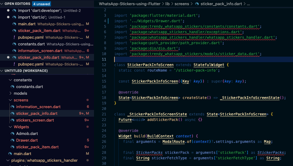 error package in yaml whatsapp_stickers_handler: path: ./plugins/whatsapp_stickers_handler ...