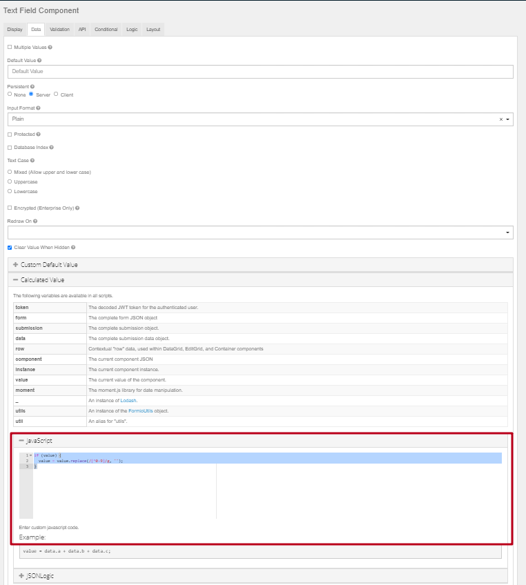 Question How To Make An Input Text Field Masked With Only Numbers