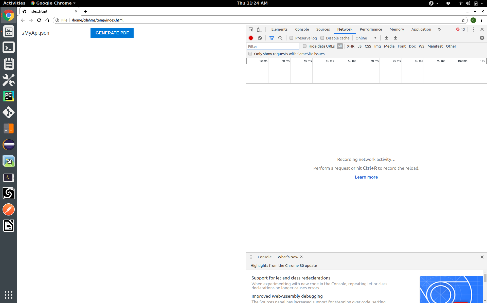 Generate PDF button on a local json file does nothing · Issue #46 ...