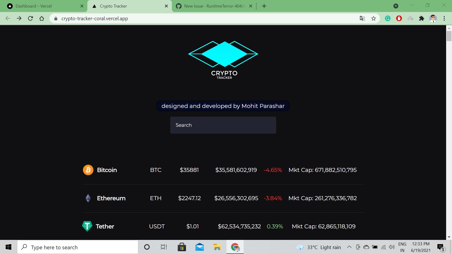 GitHub - RuntimeTerror-404/crypto-tracker