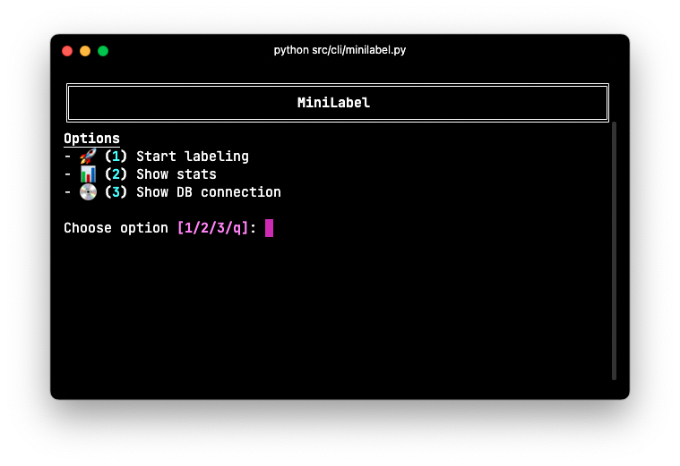 GitHub - moritzwilksch/MiniLabel: A minimal data labeling tool for tabular data