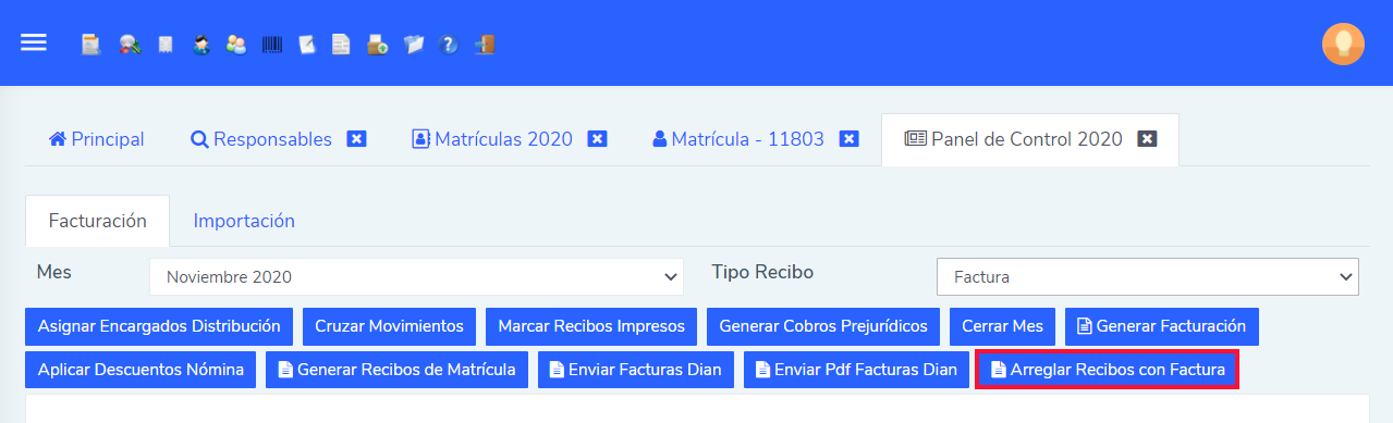 Generar Facturación Electrónica - docappspv/RecaudoDoc GitHub Wiki