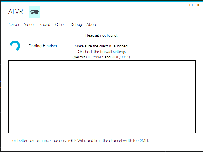 Can't find headset · Issue #84 · alvr-org/ALVR · GitHub