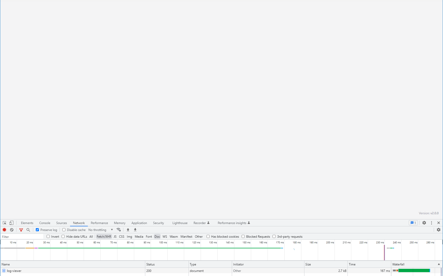 Blank Display · Issue 217 · Opcodesio Log Viewer · Github