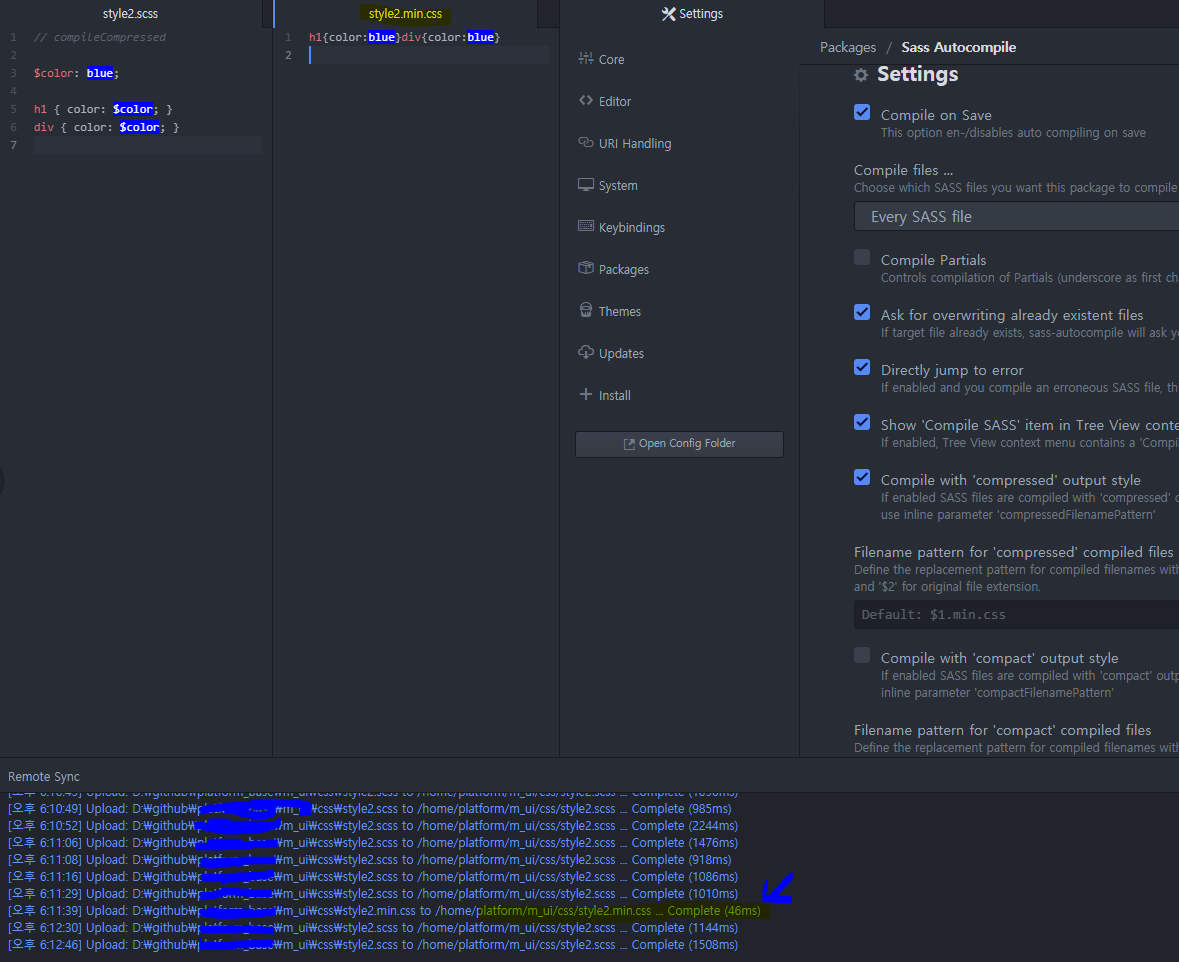 min.css file. Automatic save. · Issue #183 · armin-pfaeffle/sass-autocompile · GitHub