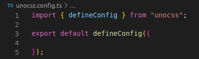 Transform Error when using unocss.config.ts as configuration file · Issue #1017 · unocss/unocss ...