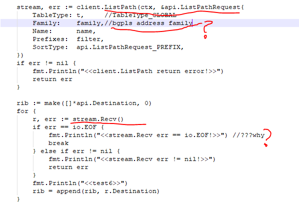 【serious problem】ListPath ,this GobgpApiClient interface cannot support bgpls ? · Issue #2277 ...