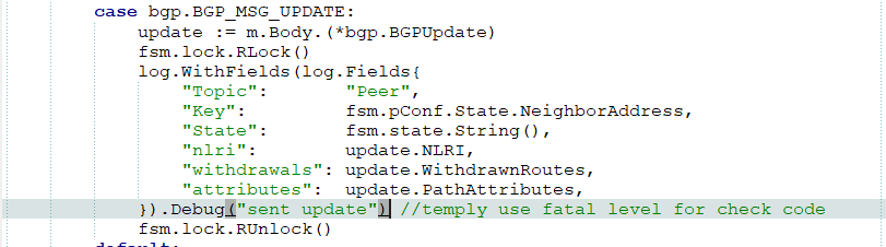 [problem]report "context deadline exceeded" when showing gobgp ...