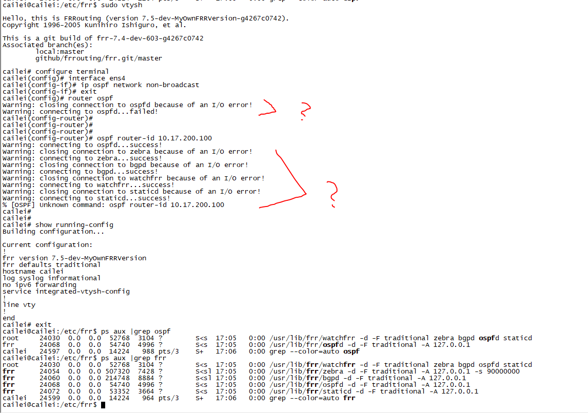 Warning: closing connection to sharpd because of an I/O error · Issue #6392 · FRRouting/frr · GitHub