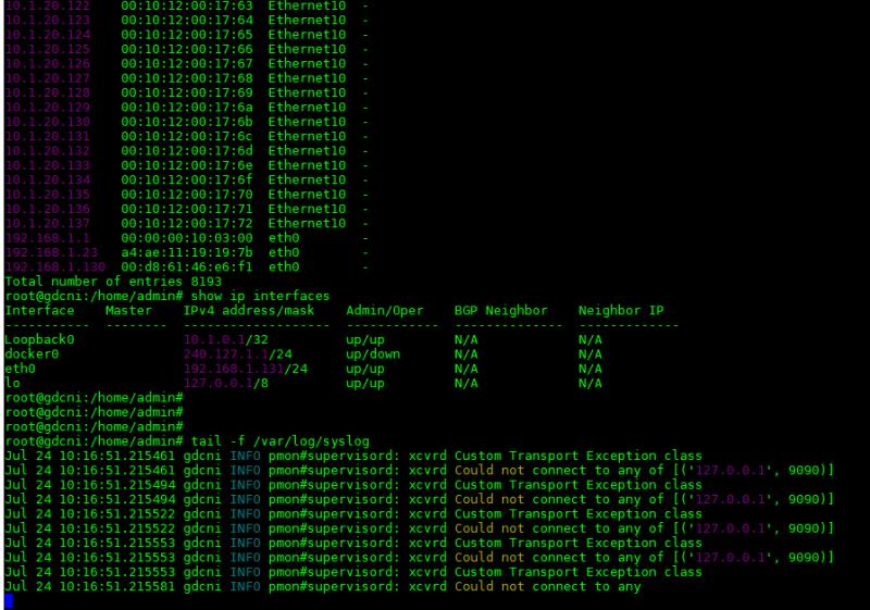 [interfaces] some interfaces can't be displayed when arp table is ...