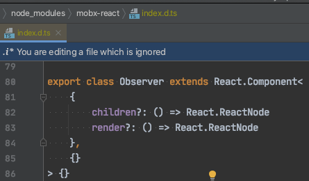 [Discuss] ObserverComponent render props return type · Issue #305 · mobxjs/mobx-react-lite · GitHub