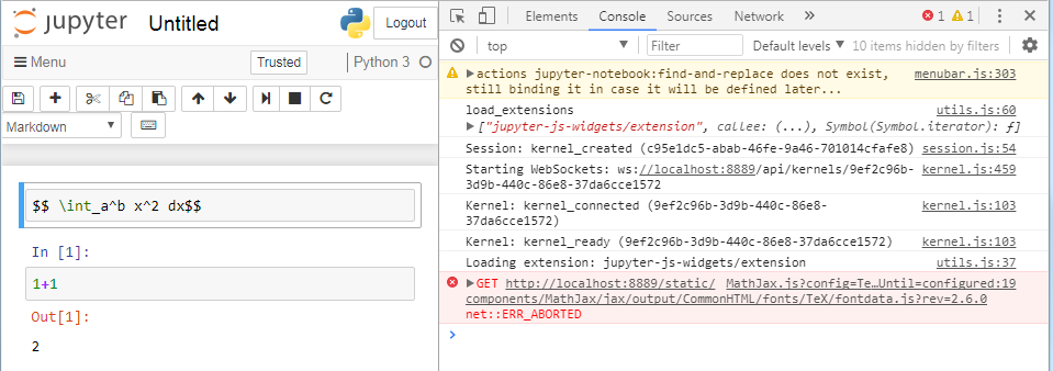Anaconda 5.0.0: Jupyter fails to load MathJax fonts · Issue #6184 · ContinuumIO/anaconda-issues ...