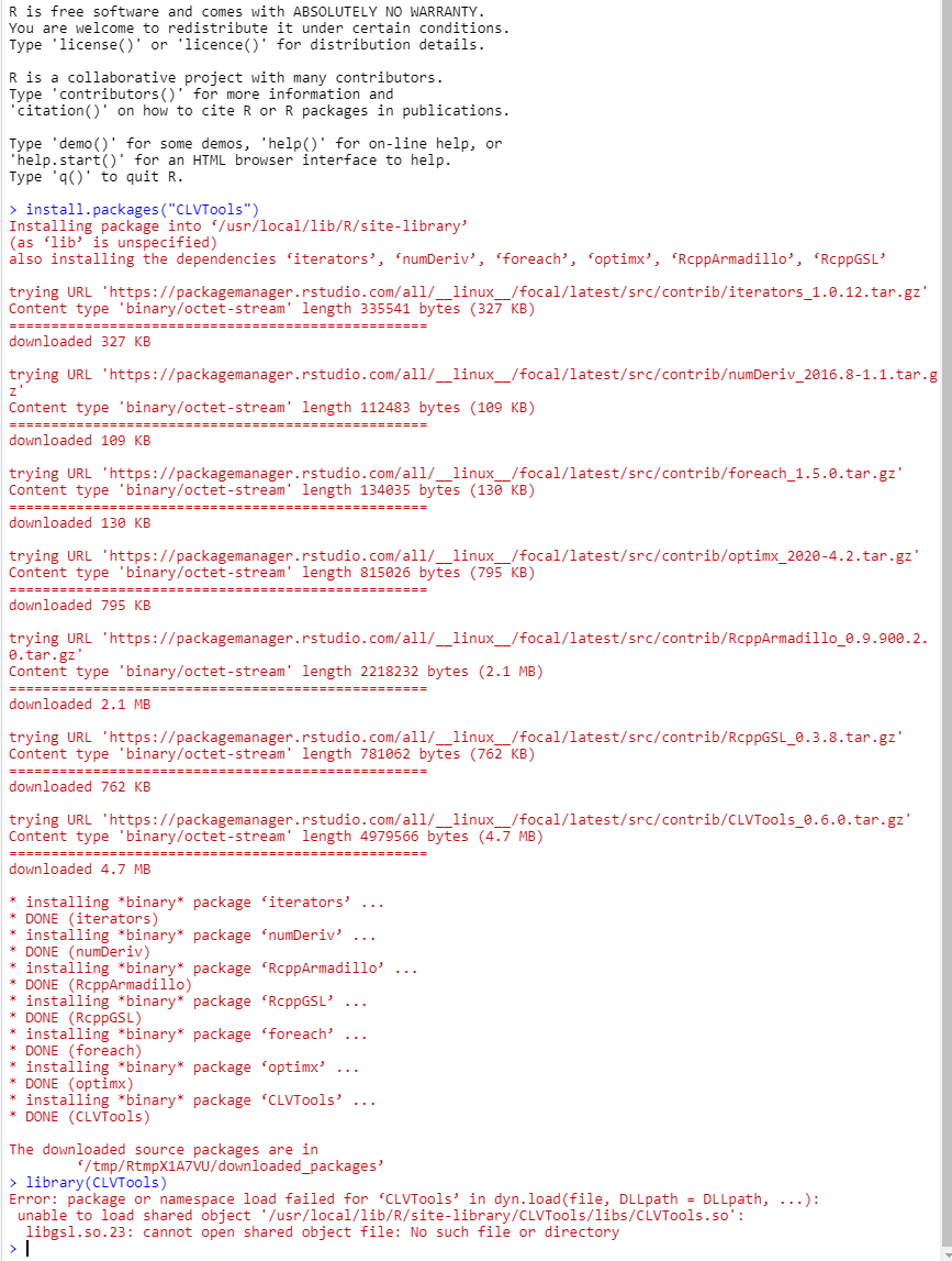 Can't use package with docker image · Issue #138 · bachmannpatrick/CLVTools · GitHub