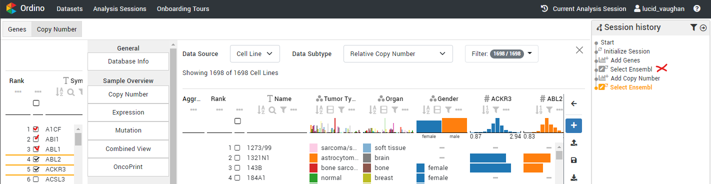 Some selections are skipped when replaying provenance graph · Issue #350 · Caleydo/ordino · GitHub