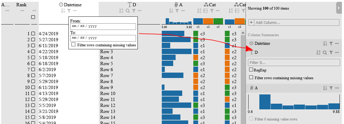 Datecolumn Add Filter Dialog To Side Panel · Issue 146 · Lineupjs Lineupjs · Github
