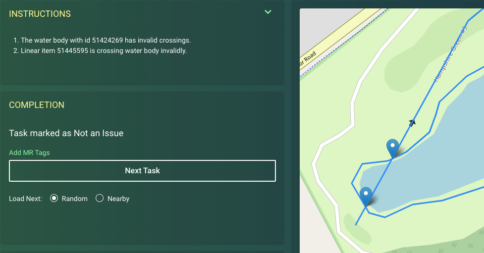 [Bug] LineCrossingWaterBodyCheck flagging some things it should not. · Issue #641 · osmlab/atlas ...
