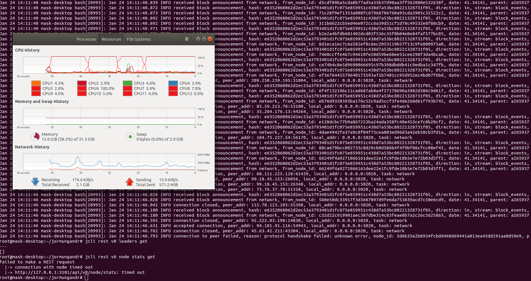 REST service times out · Issue #1626 · input-output-hk/jormungandr · GitHub