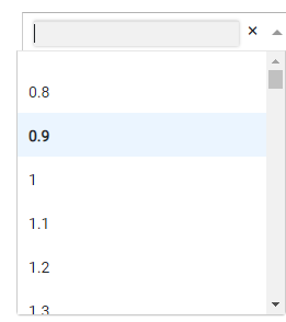 Selected value not shown, when keyboard has suggestion strip enabled on ...
