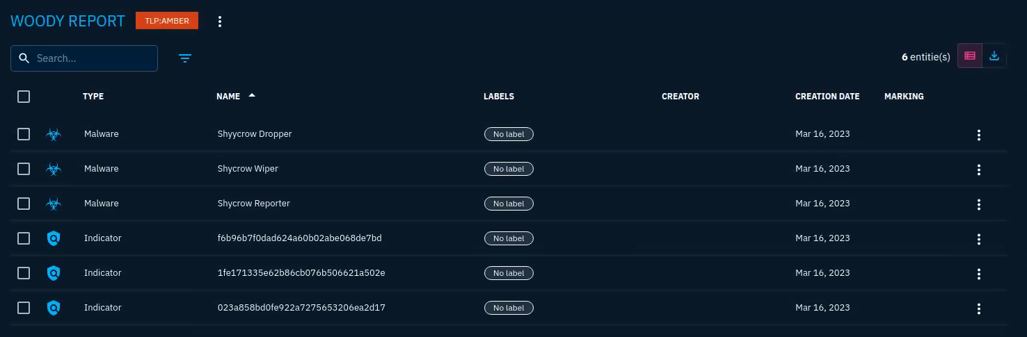 Indicators vanishing after relationship creation · Issue #3024 · OpenCTI-Platform/opencti · GitHub