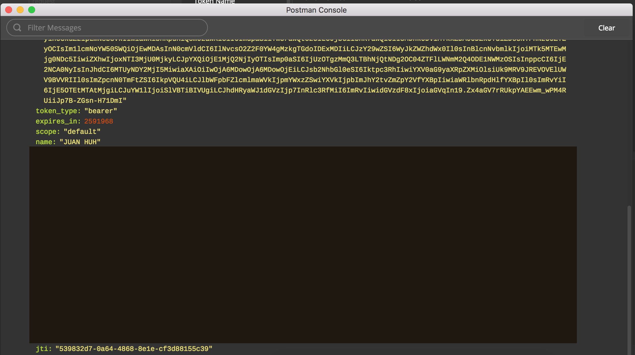 OAuth2 flow missing name attribute in console · Issue #4490 · postmanlabs/postman-app-support ...