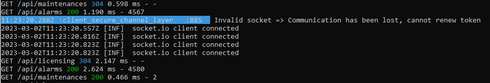 Server's console gets stuck sometimes · Issue #718 · frangoteam/FUXA · GitHub