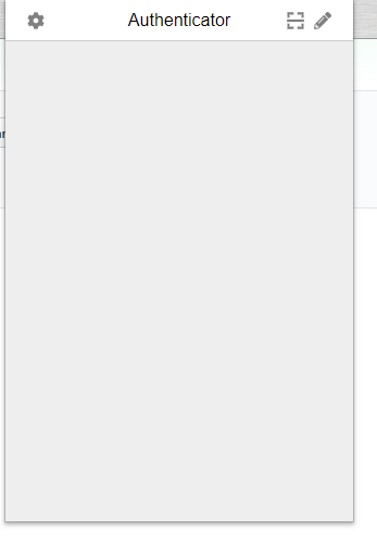 Authenticator is blank · Issue #406 · Authenticator-Extension/Authenticator · GitHub