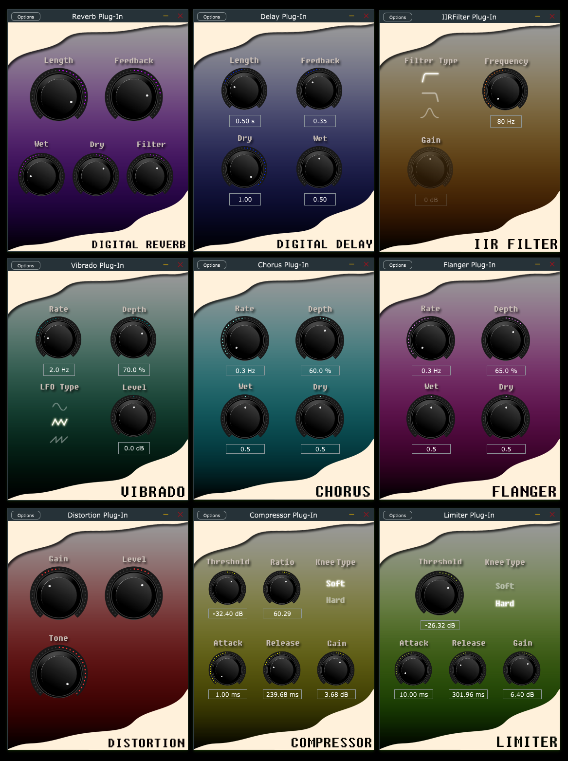 GitHub - Tr3m/Digital-Audio-Effects: A collection of real-time audio ...